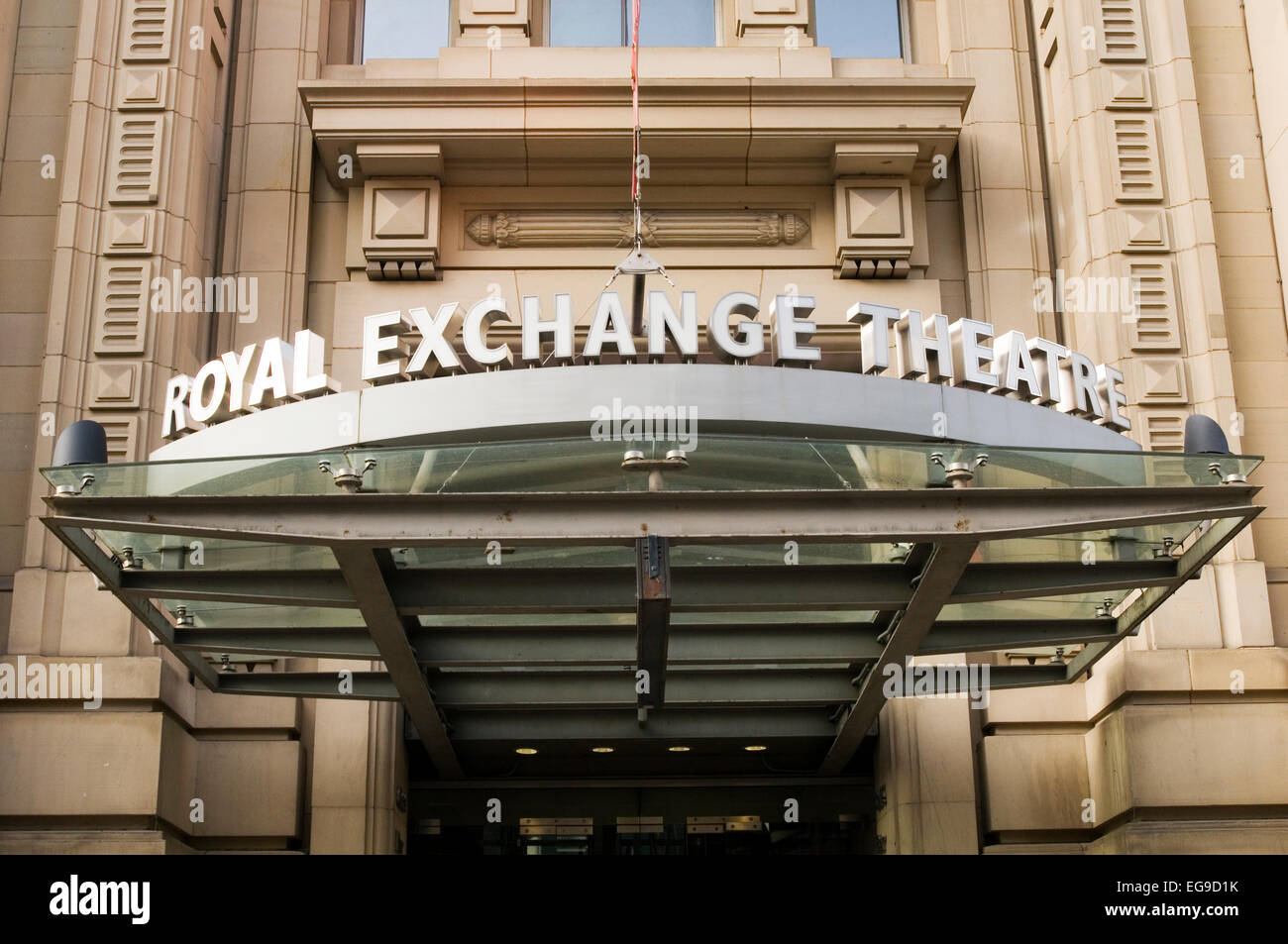 royal exchange theater manchester uk Stock Photo - Alamy
