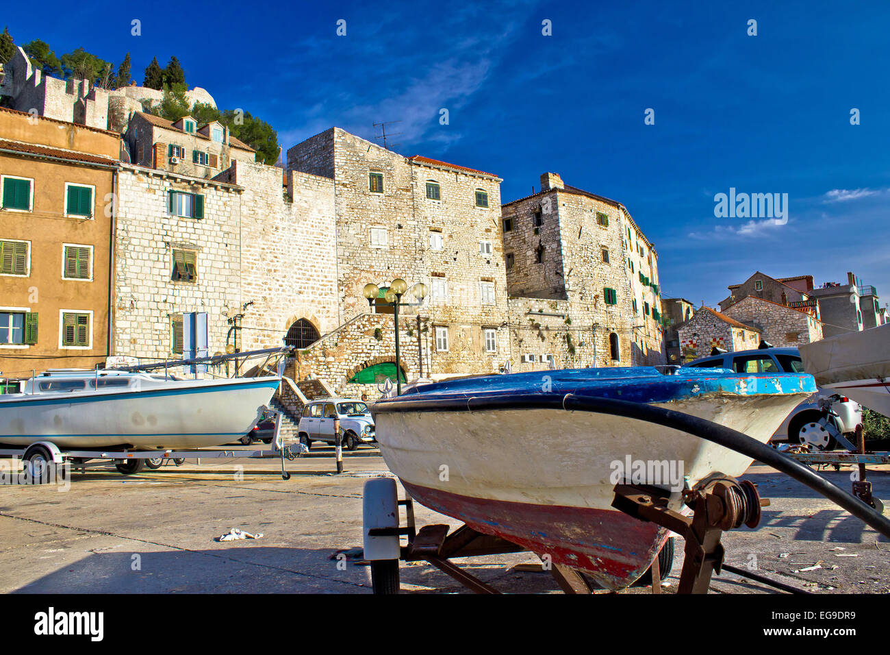 Sibenik port hi-res stock photography and images - Alamy
