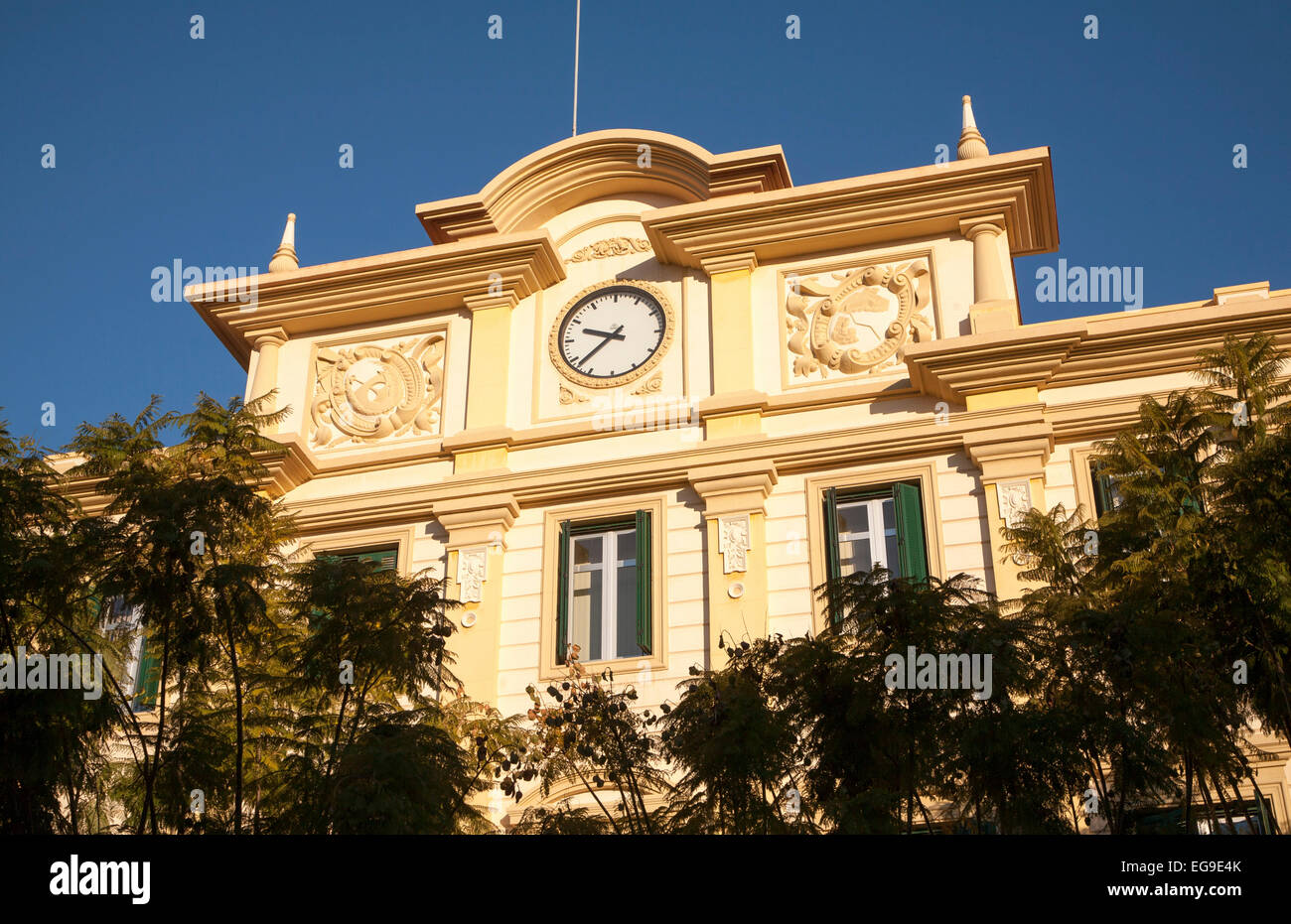 Historic port authority office building Malaga, Spain eclectic ...