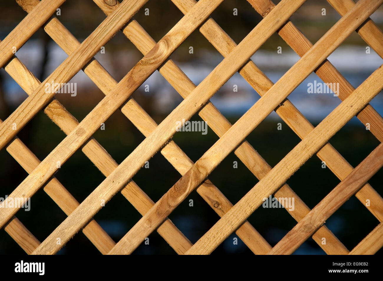 close up on part of a fence made of wood Stock Photo - Alamy