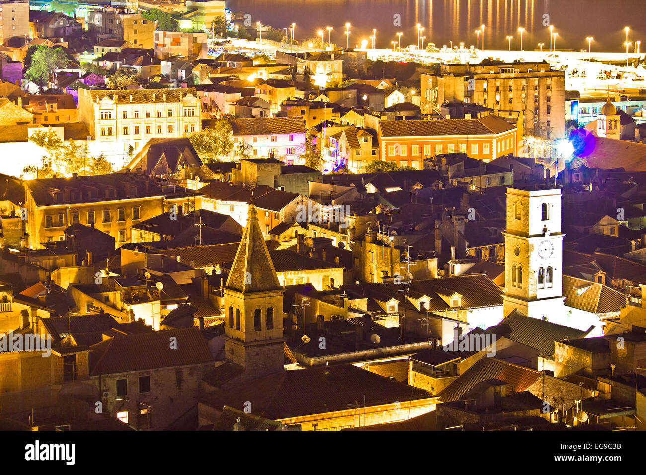 Sibenik port hi-res stock photography and images - Alamy