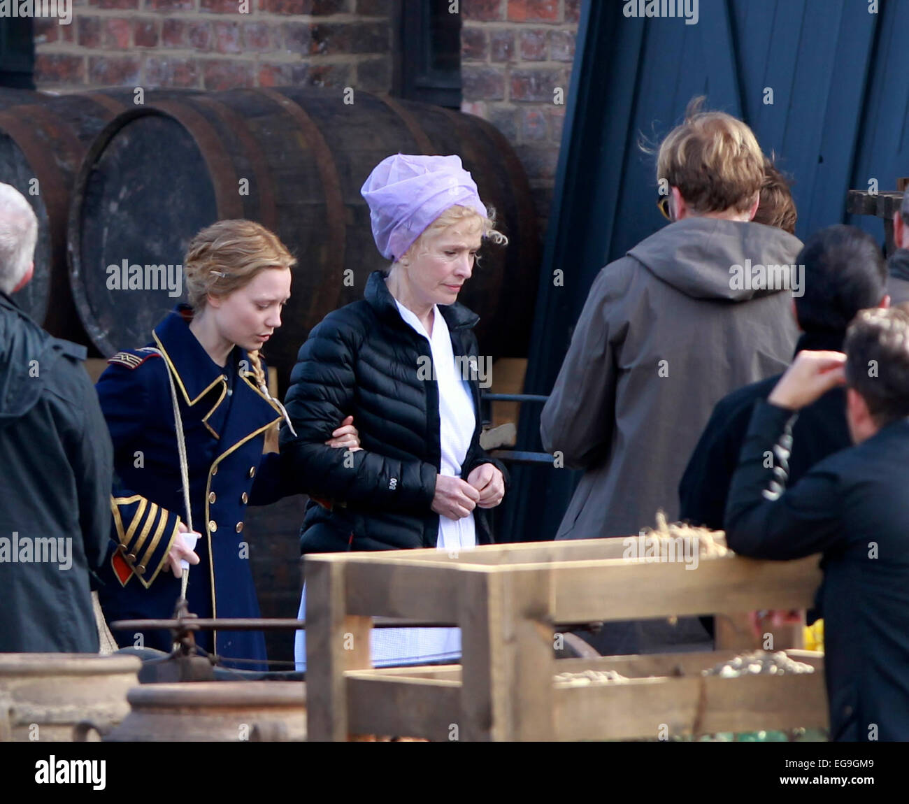 Through the Looking Glass' being filmed at Gloucester Docks Featuring ...