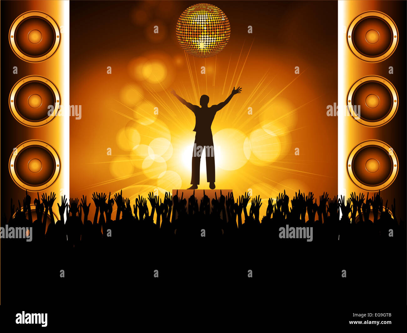 Disco speakers hi-res stock photography and images - Alamy