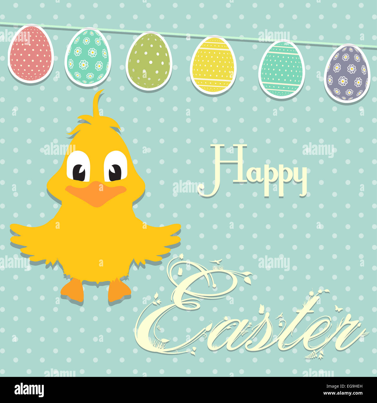 Easter bunting hi-res stock photography and images - Alamy