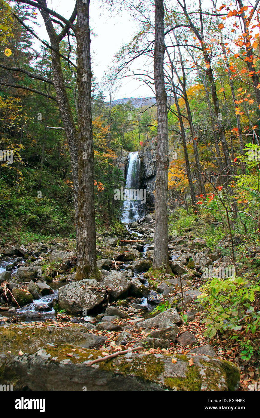 Beautiful sight - falling water falls Stock Photo - Alamy