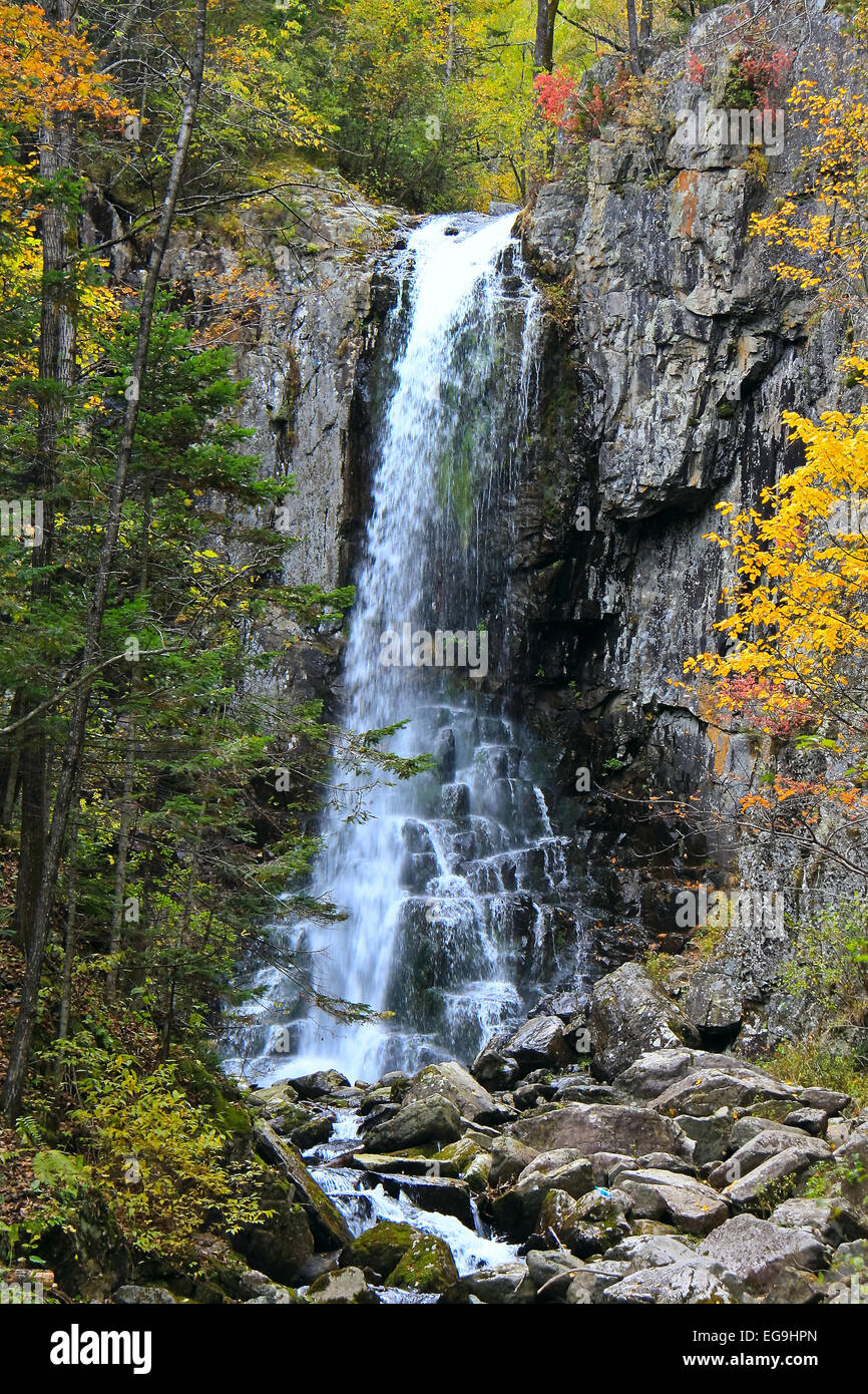 Beautiful sight - falling water falls Stock Photo - Alamy