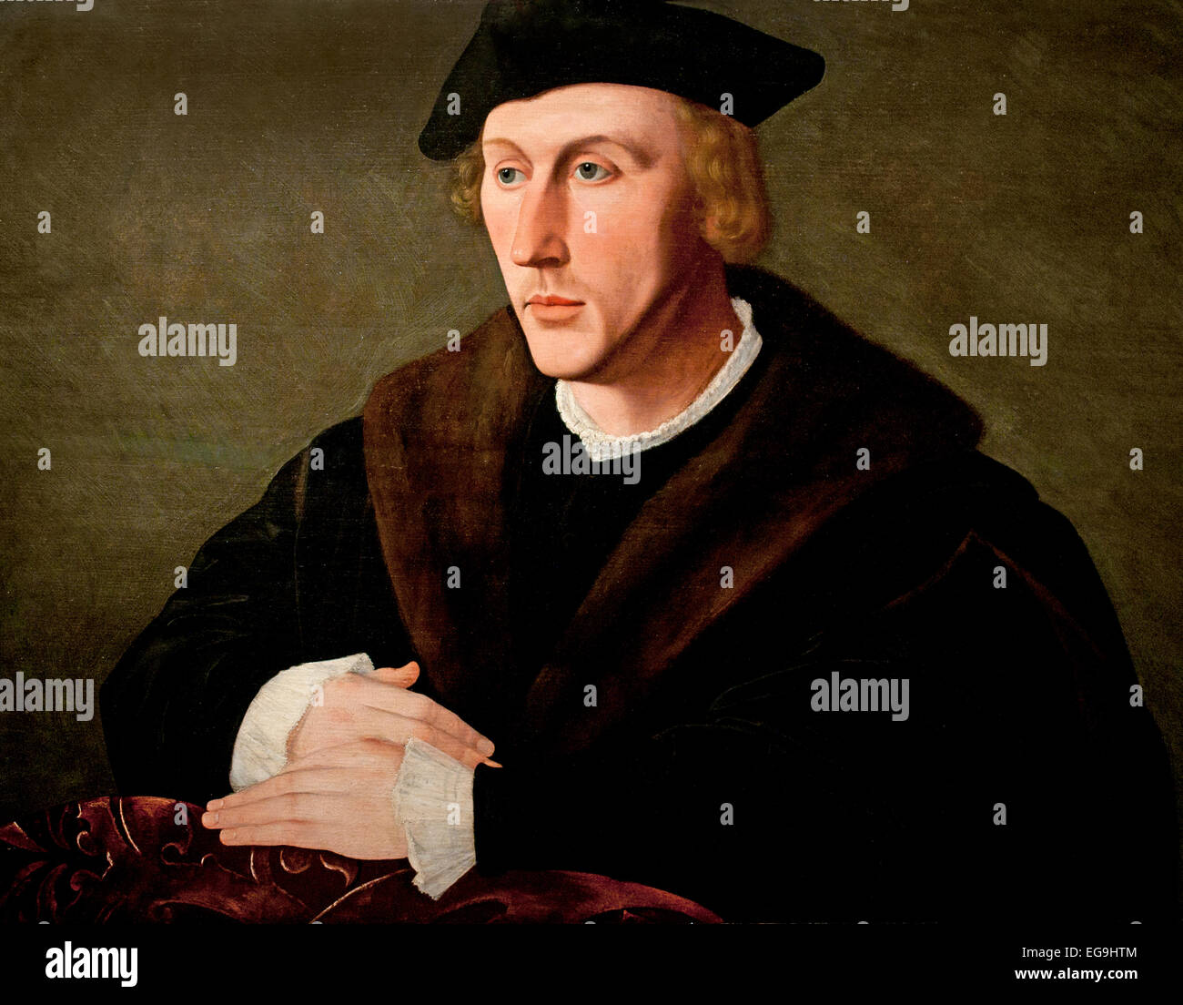 Portrait of Joris van Egmond 1535 Jan van Scorel 1495 - 1562 Dutch ...