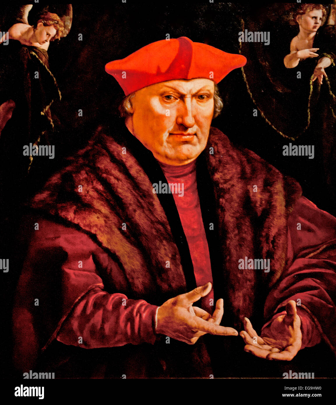 Portrait of Erard de la Marck 1528 Jan Cornelisz Vermeyen 1503 Stock ... Portrait of Erard de la Marck 1528 Jan Cornelisz Vermeyen 1503 Stock ...