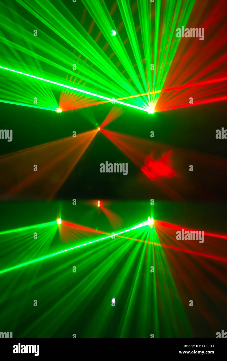 Original lighting effect it created by the laser Stock Photo - Alamy