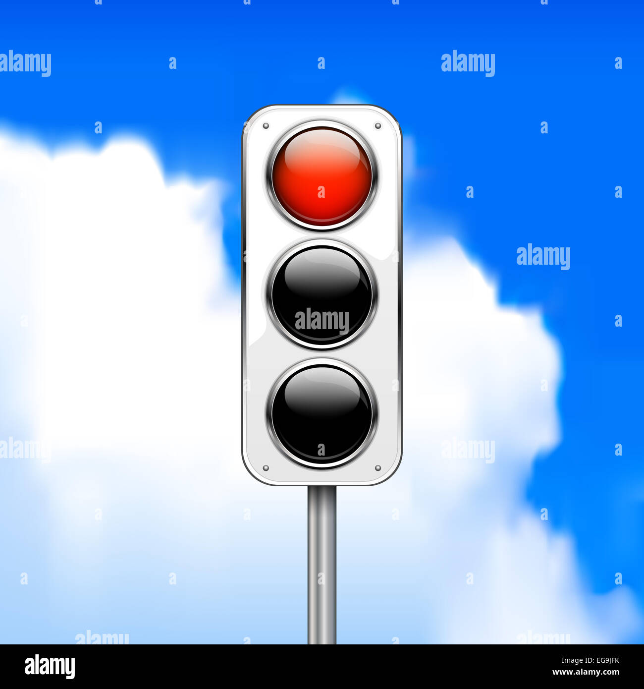 Semaphore traffic lights warning hi-res stock photography and images ...
