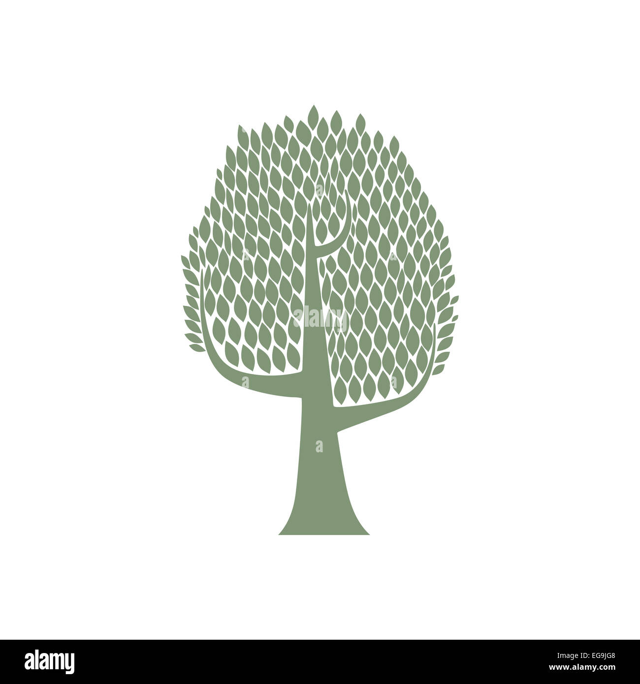 Pattern tree Cut Out Stock Images & Pictures - Alamy