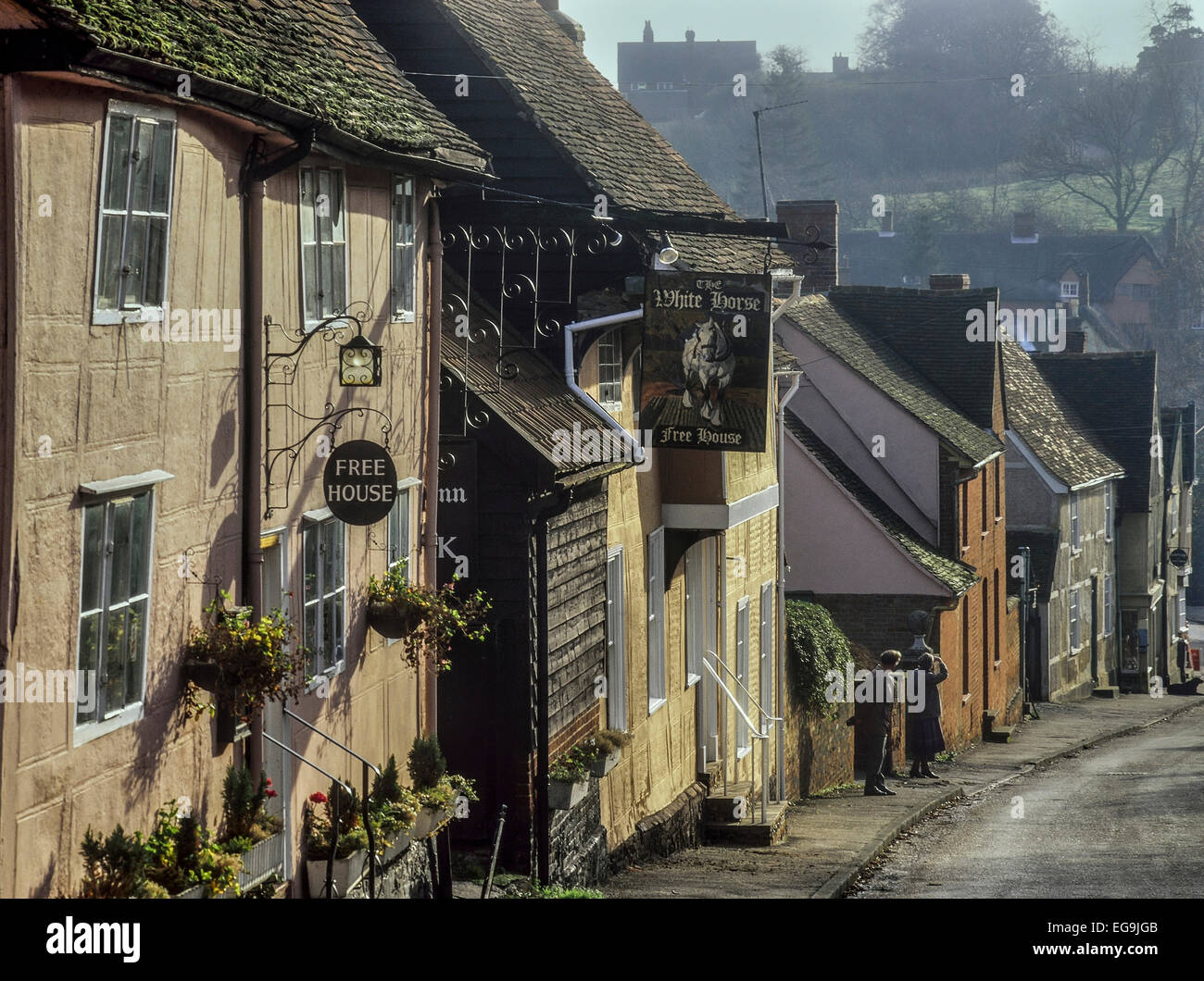 Kersey village suffolk hi-res stock photography and images - Alamy