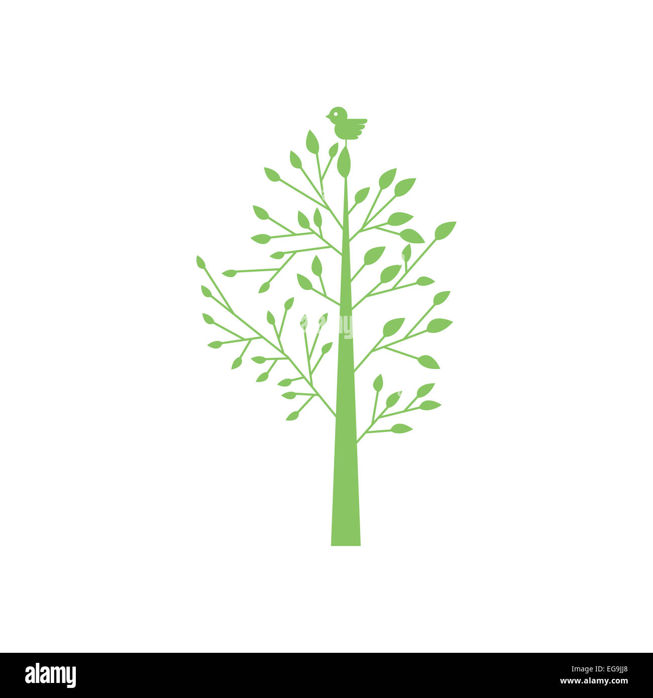 Green abstract pattern organic Cut Out Stock Images & Pictures - Alamy