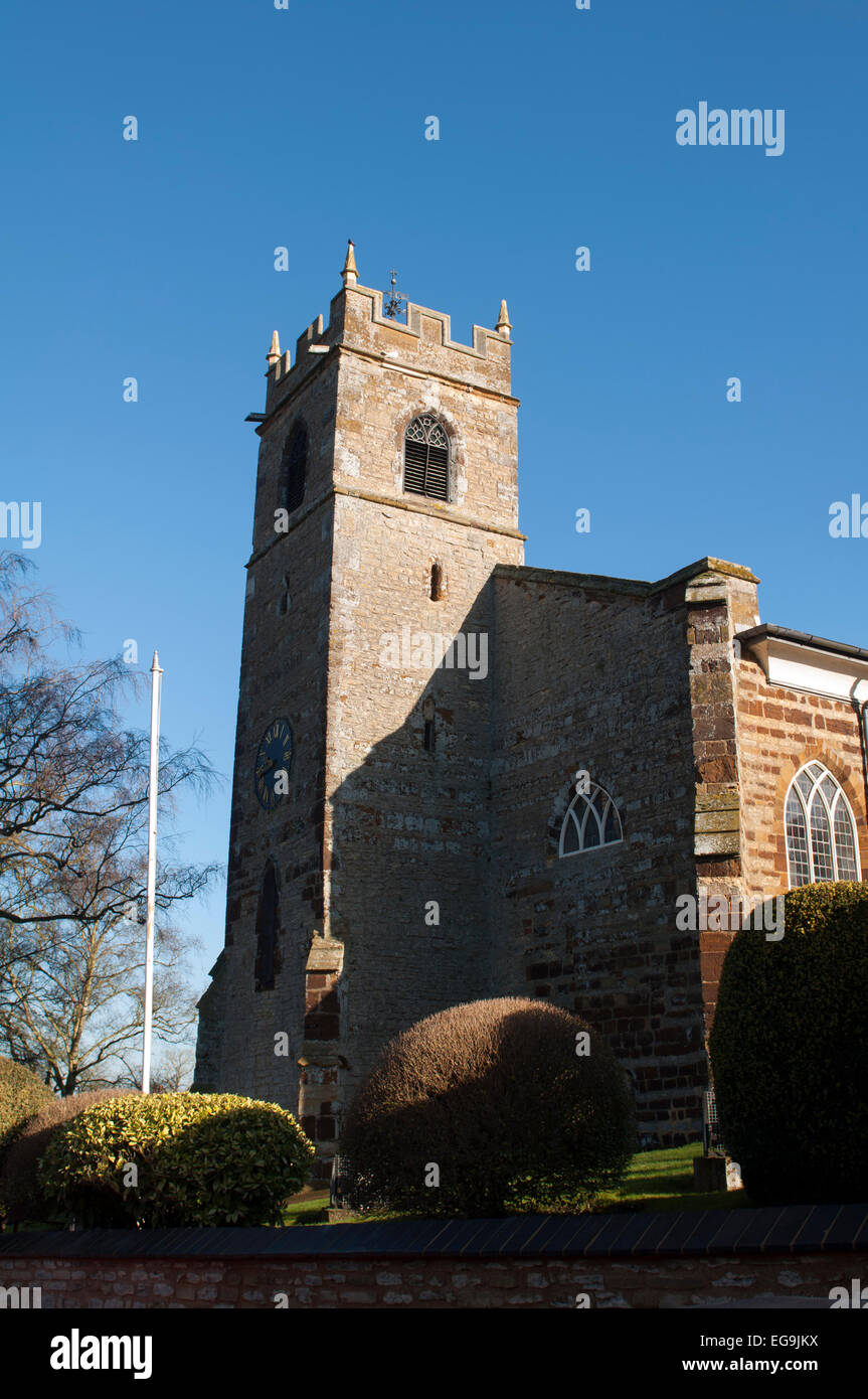 St. Margaret`s Church, Denton, Northamptonshire, England, UK Stock ...
