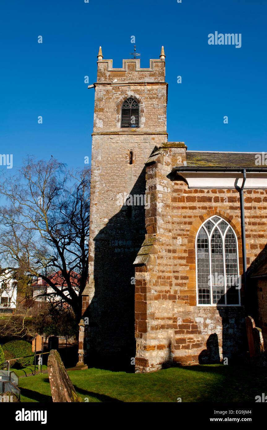 St. Margaret`s Church, Denton, Northamptonshire, England, UK Stock ...