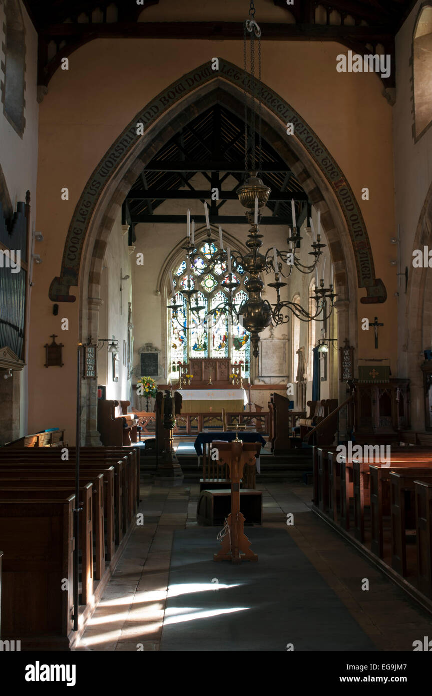 St. Andrew`s Church, Yardley Hastings, Northamptonshire, England, UK ...