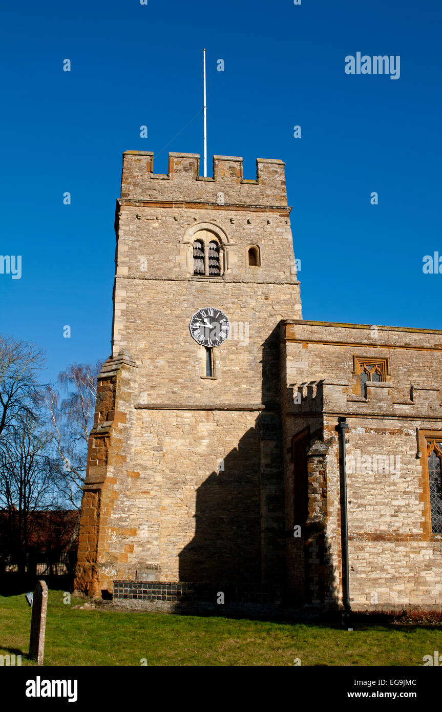 St. Andrew`s Church, Yardley Hastings, Northamptonshire, England, UK ...