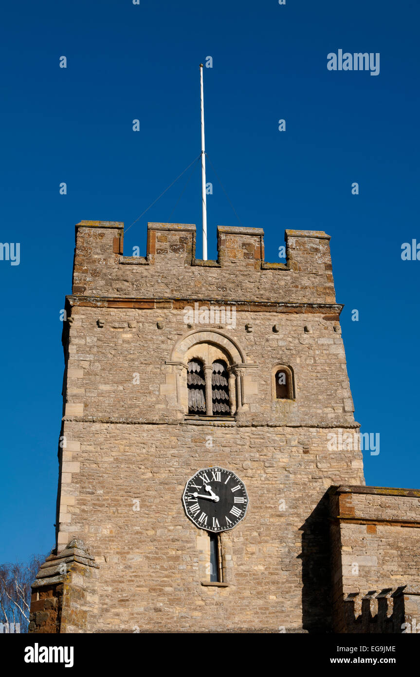 St. Andrew`s Church, Yardley Hastings, Northamptonshire, England, UK ...