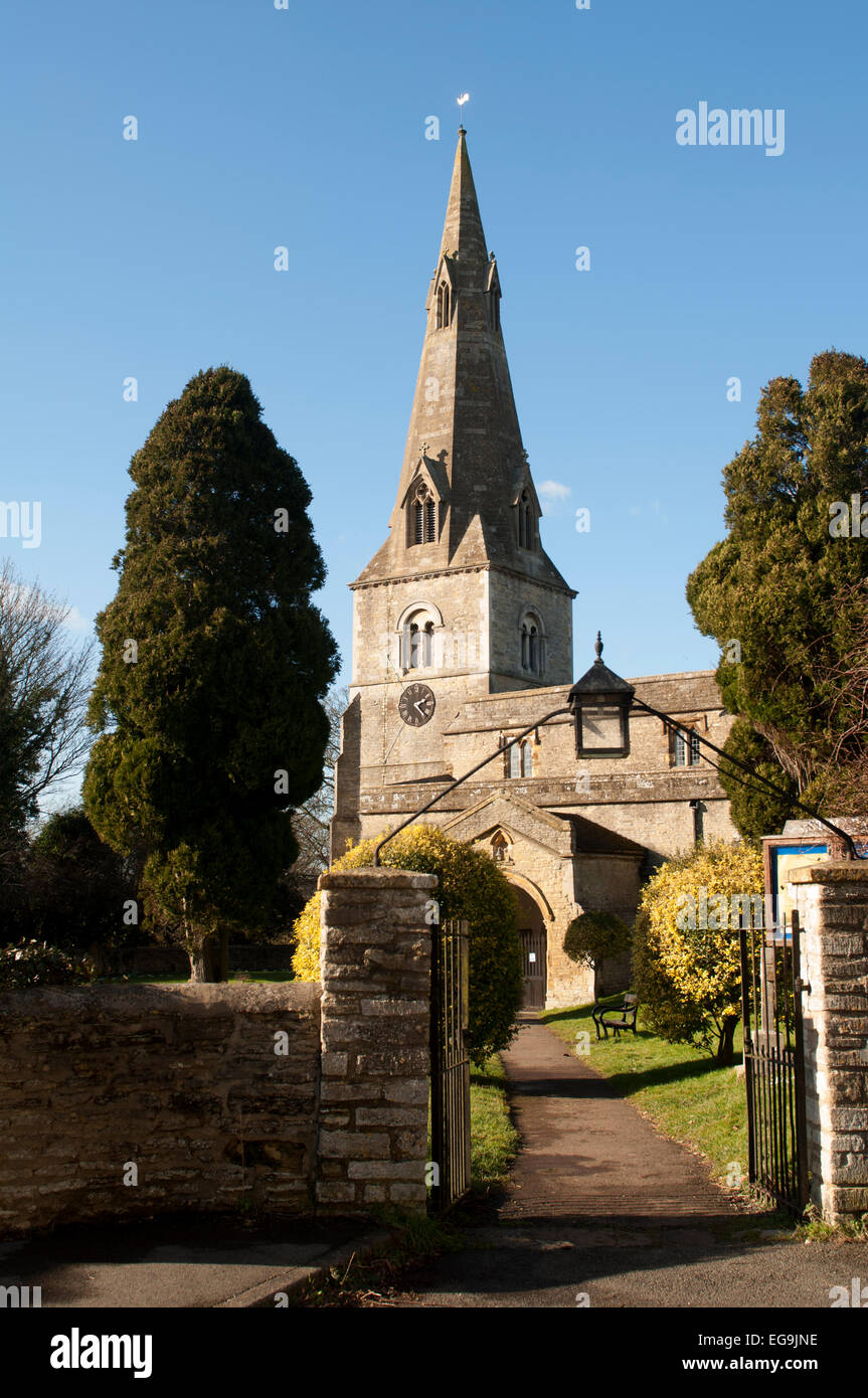 St. Mary the Virgin Church, Bozeat, Northamptonshire, England, UK Stock ...