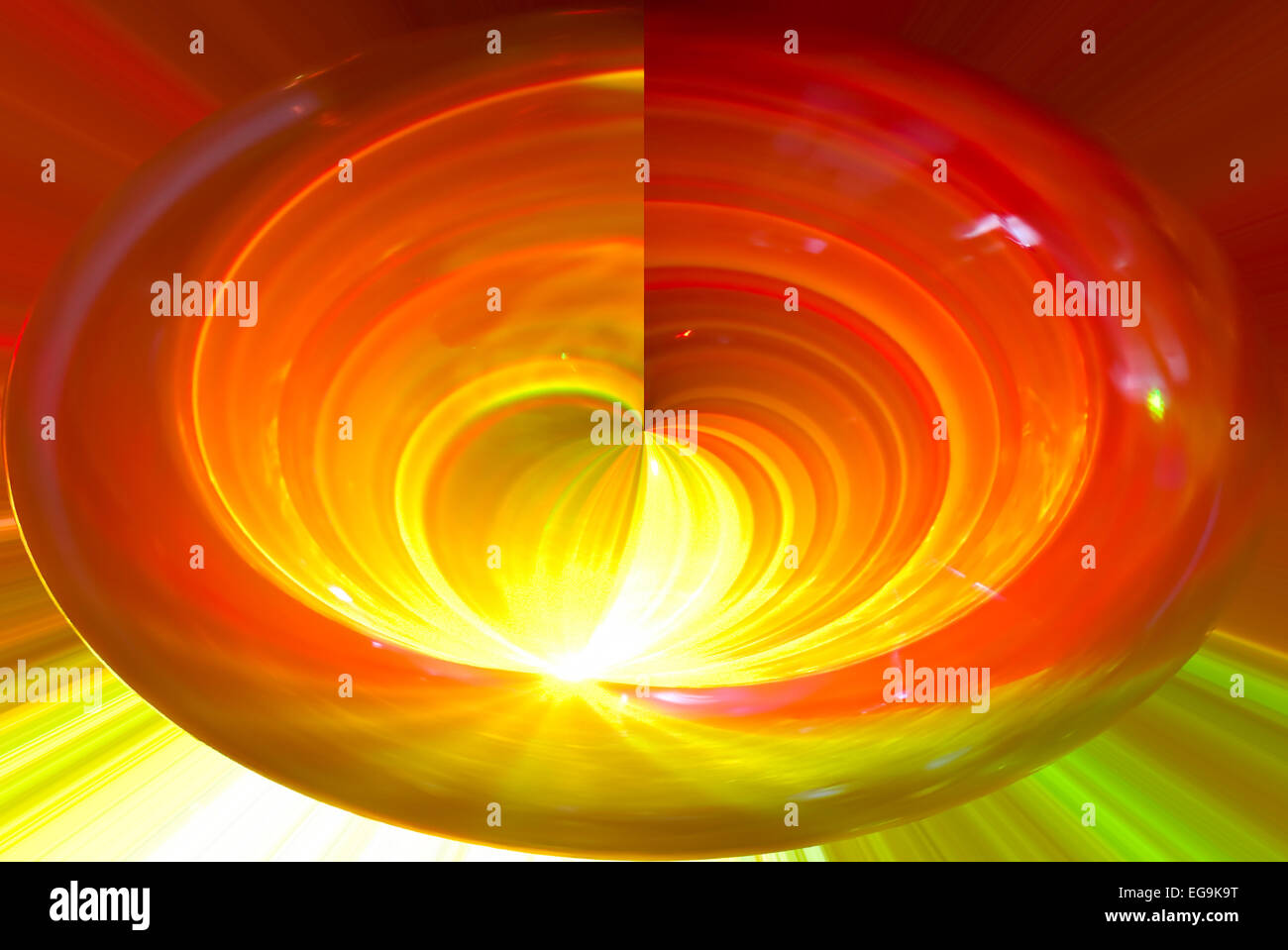 Original lighting effect it created by the laser Stock Photo - Alamy