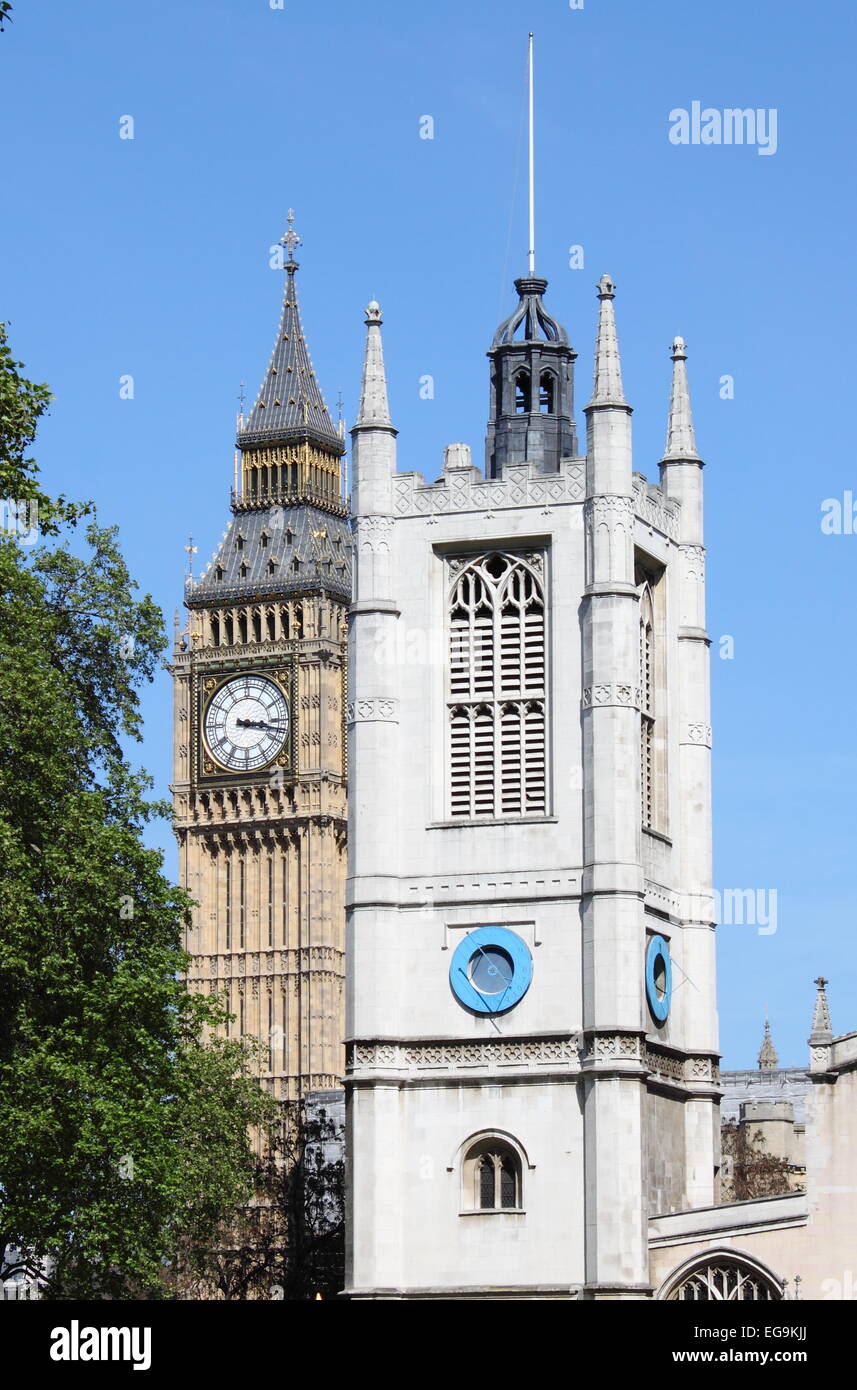 Church bell clock london hi-res stock photography and images - Alamy