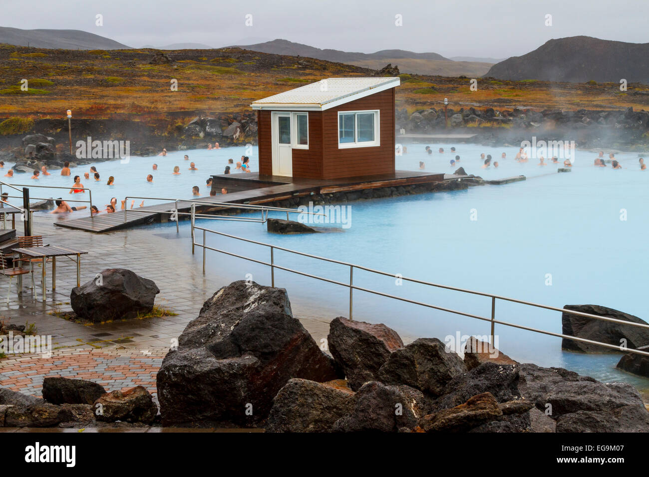 Thermal Baths Iceland Stock Photos & Thermal Baths Iceland Stock Images ...