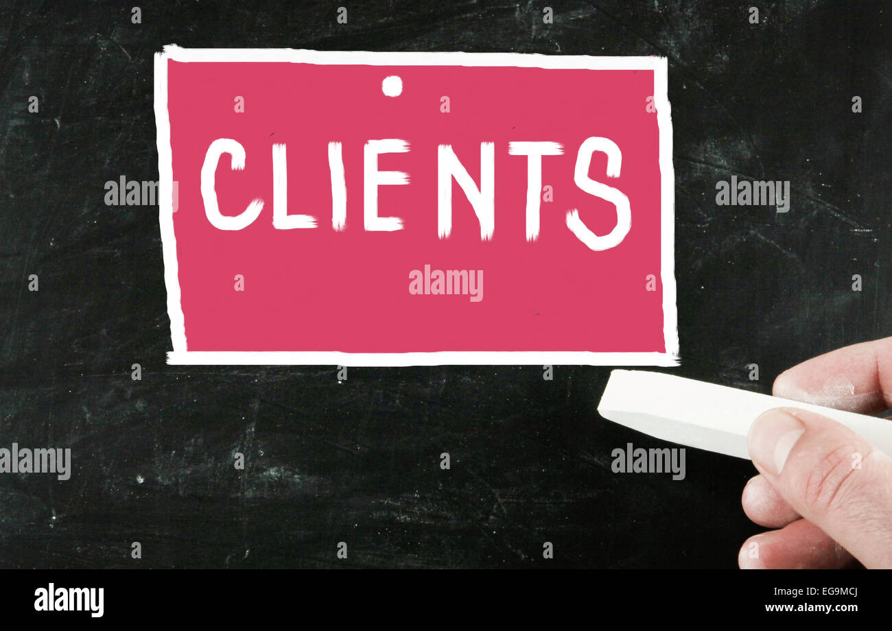 Clients and customer relationship hi-res stock photography and images ...