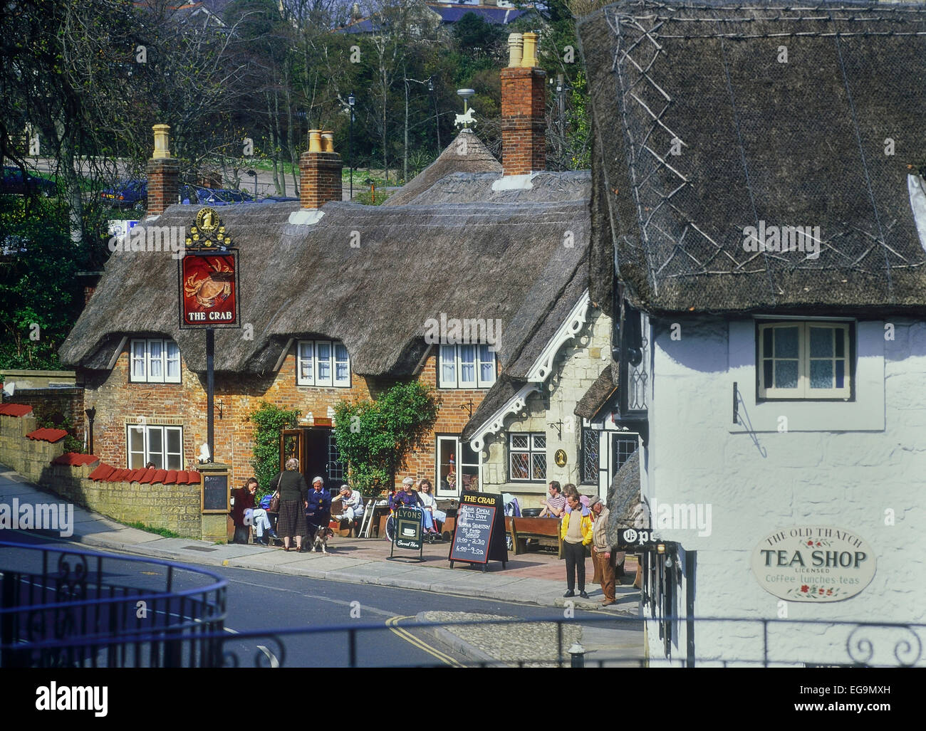 Old shanklin town hi-res stock photography and images - Alamy