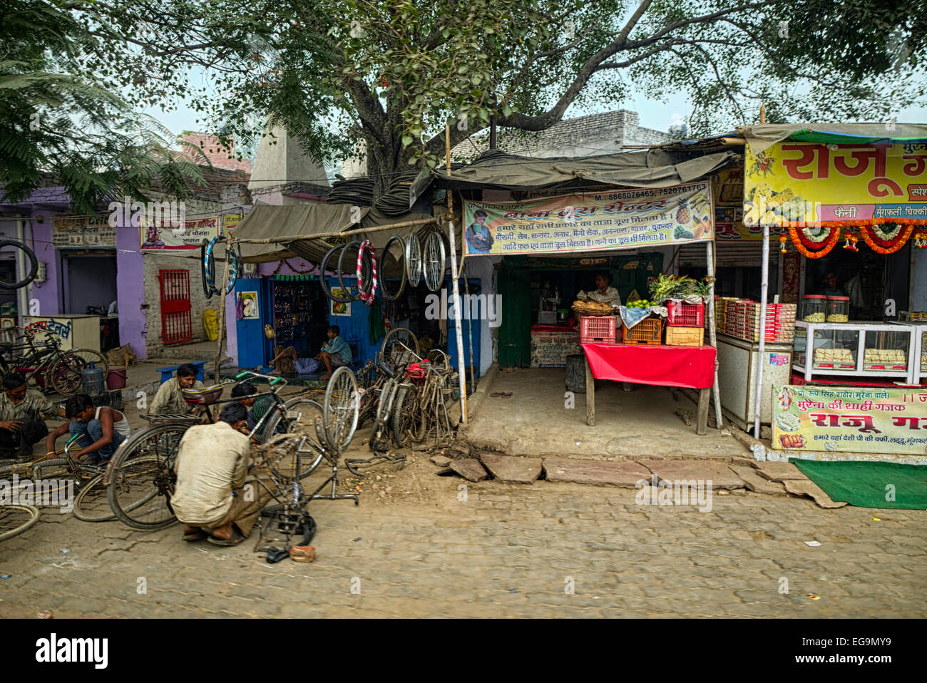 Workshop and food Stock Photo - Alamy