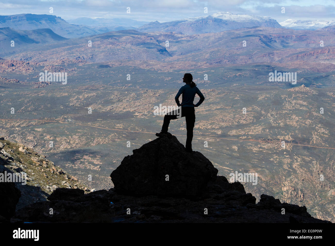 Hike to Wolfberg Arch, Cederberg Wilderness, South Africa Stock Photo ...