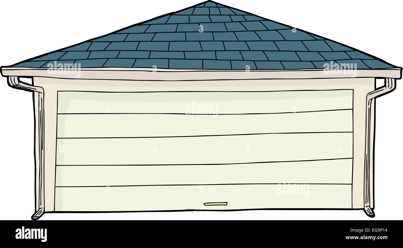 Garage Door Cartoon Drawing