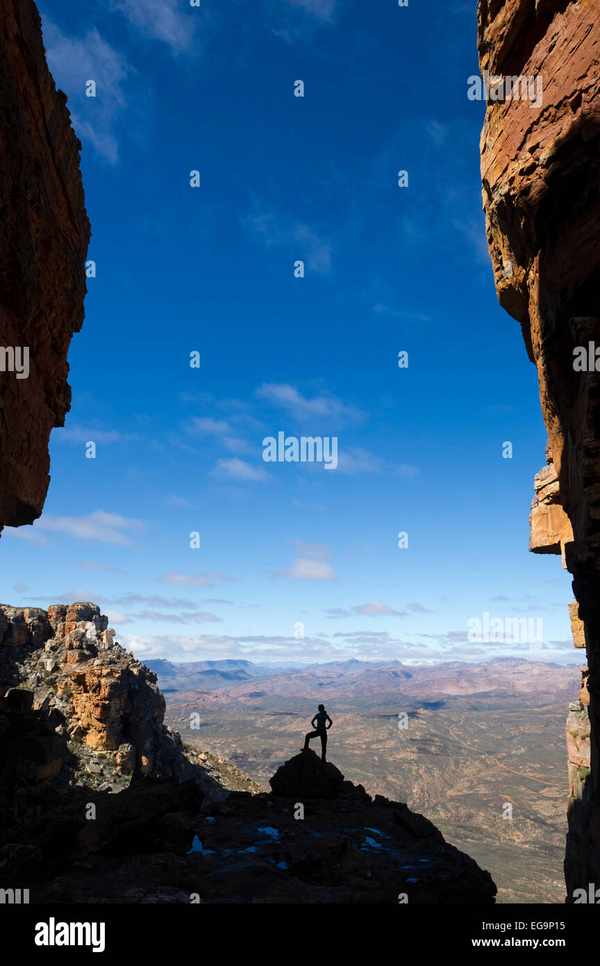 Hike to Wolfberg Arch, Cederberg Wilderness, South Africa Stock Photo ...