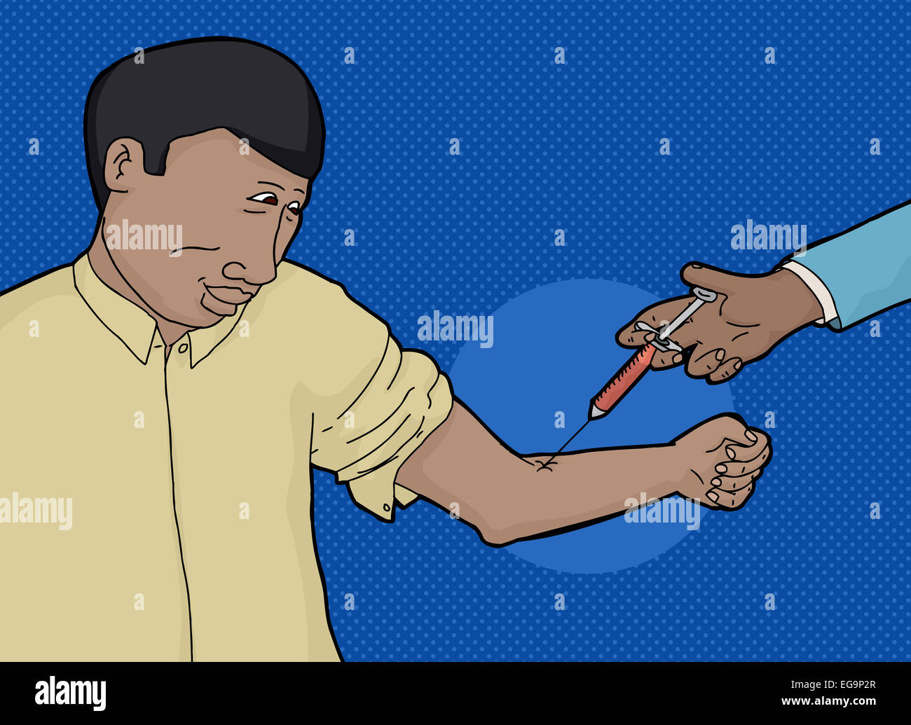 Cartoon taking test hi-res stock photography and images - Alamy