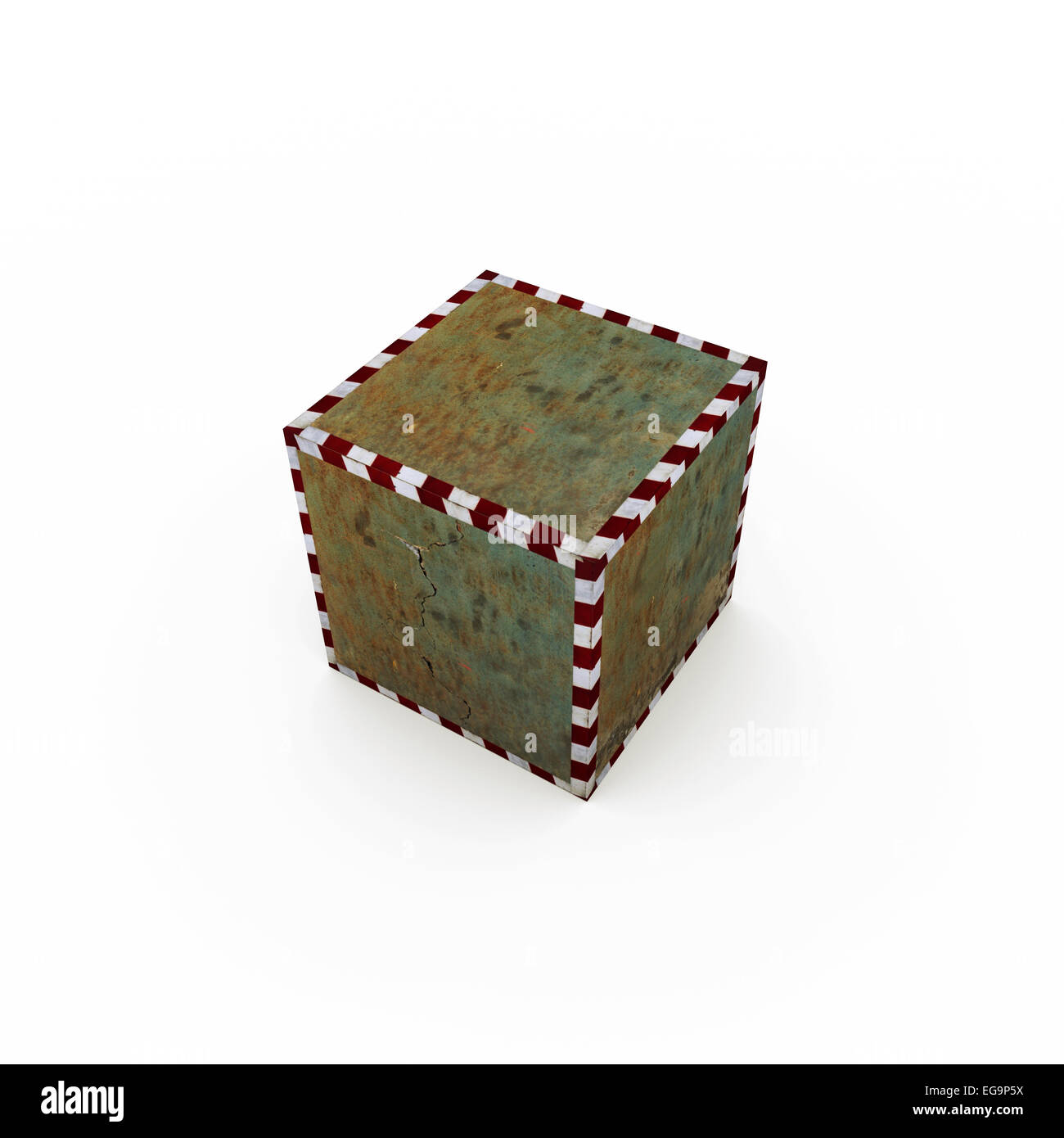 Geometric concrete block background Cut Out Stock Images & Pictures - Alamy