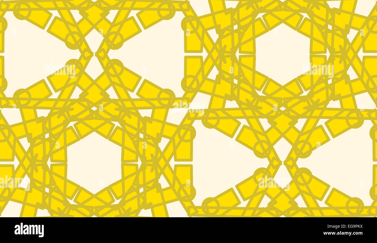 Seamless yellow line pattern for wallpaper or background Stock Photo ...