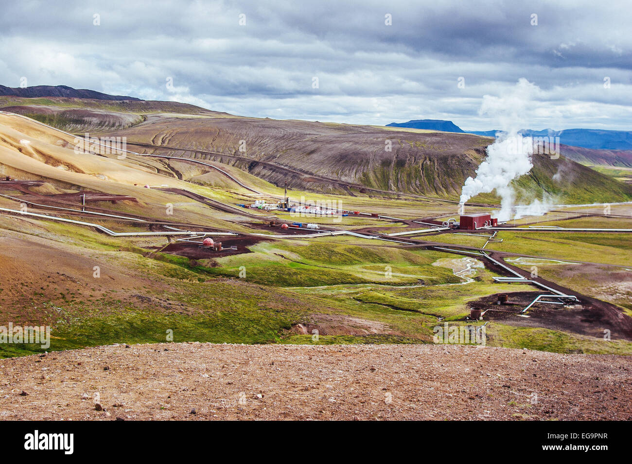 Krafla power plant hi-res stock photography and images - Alamy