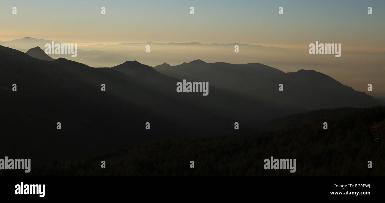 Sierra de Nevada hills Stock Photo - Alamy