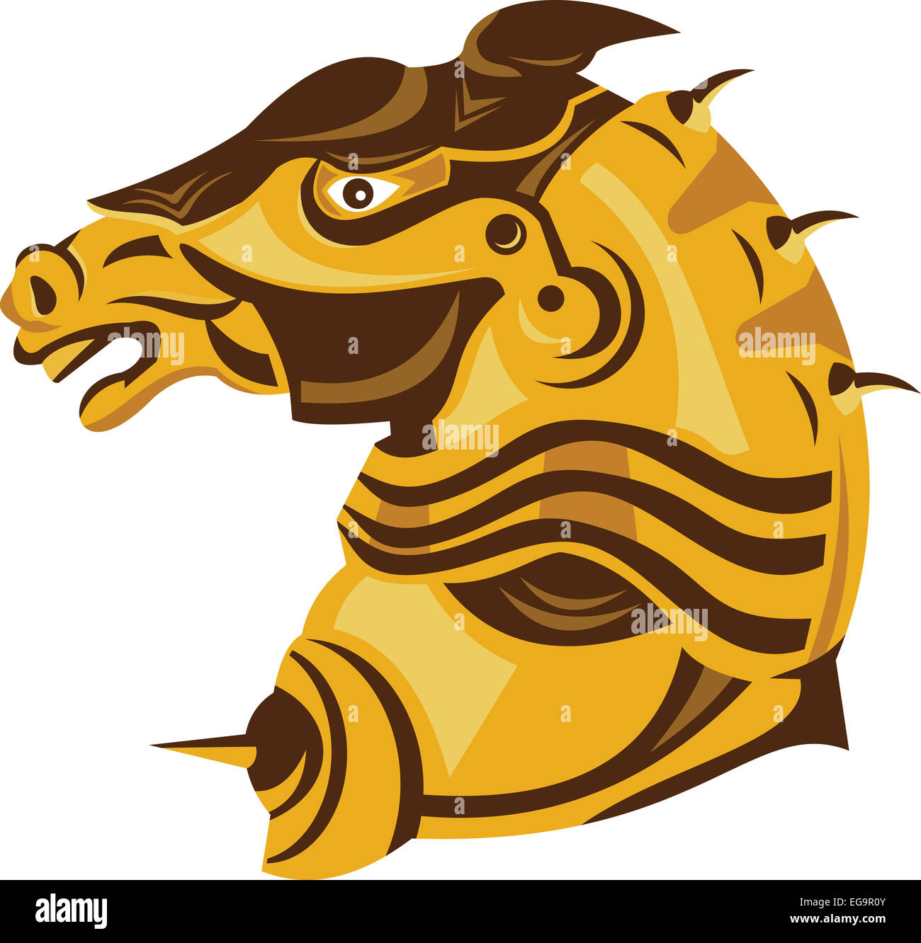 Knight On Horse Vector