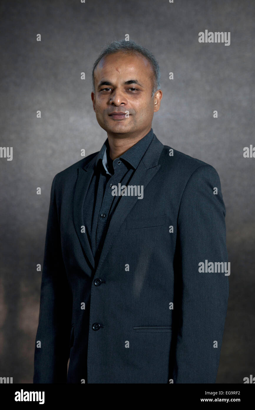 Manu Joseph is an Indian journalist and writer photographed during The ...