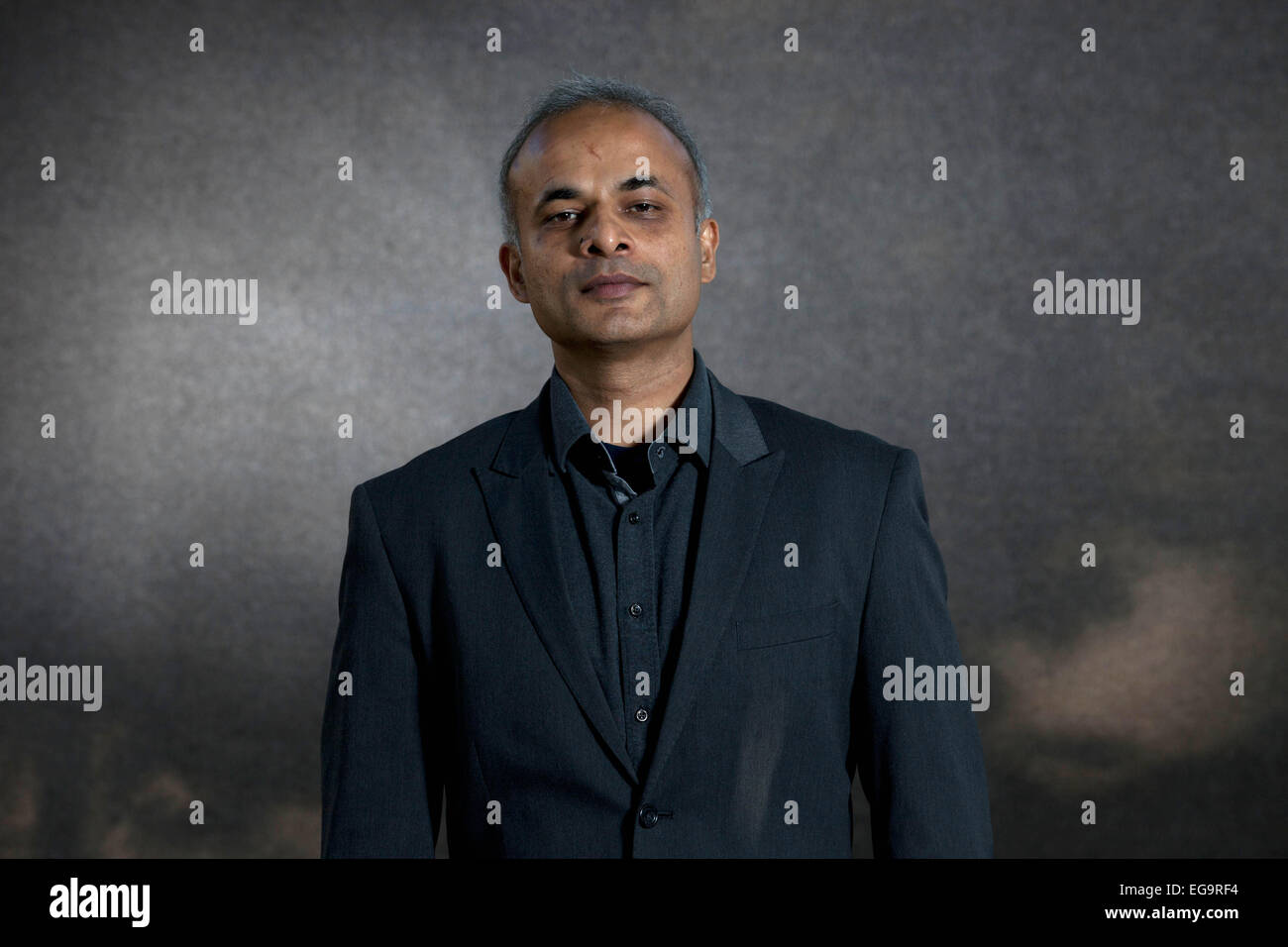 Manu Joseph is an Indian journalist and writer photographed during The ...