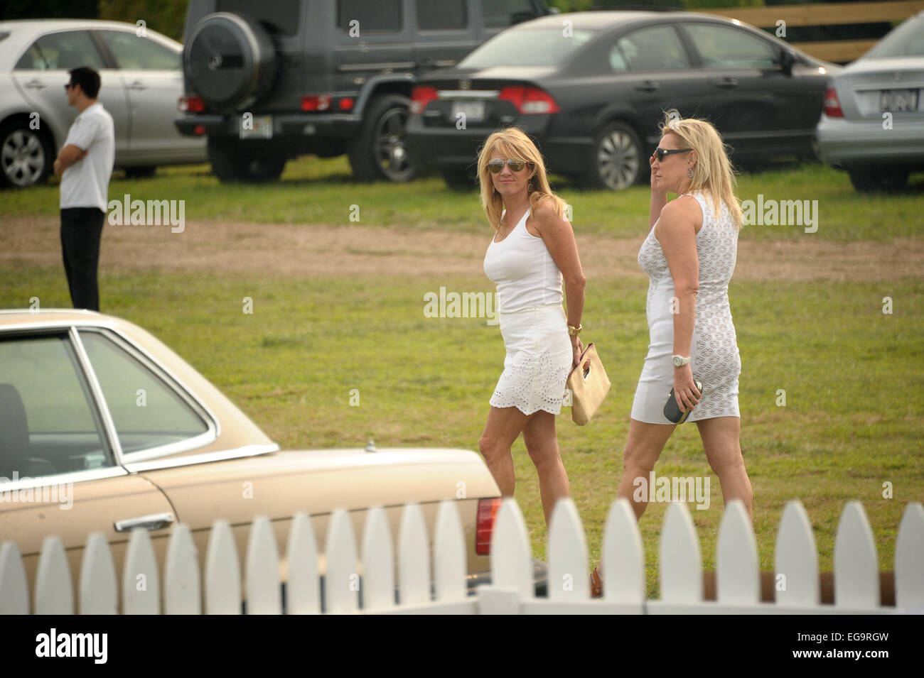Kelly Bensimon hosts the Bridgehampton Polo at Two Trees Farm Featuring ...