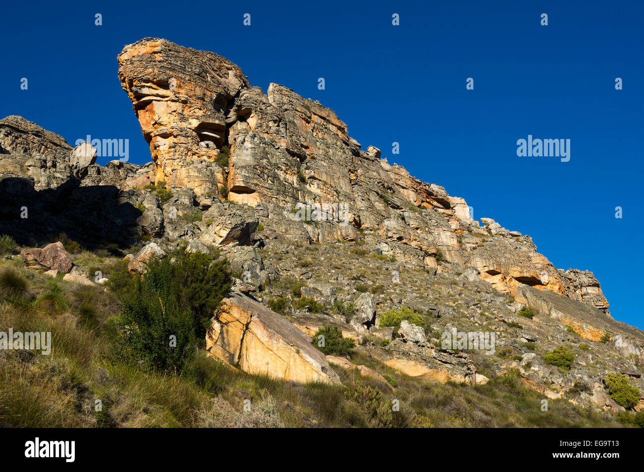 Rock formations in the Cederberg Wilderness, South Africa Stock Photo ...
