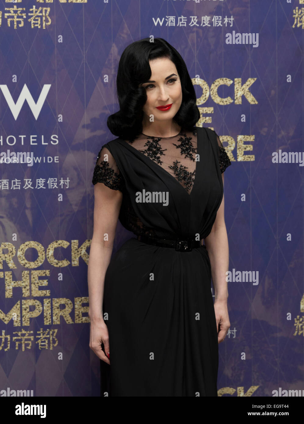 Dita von teese model hi-res stock photography and images - Alamy