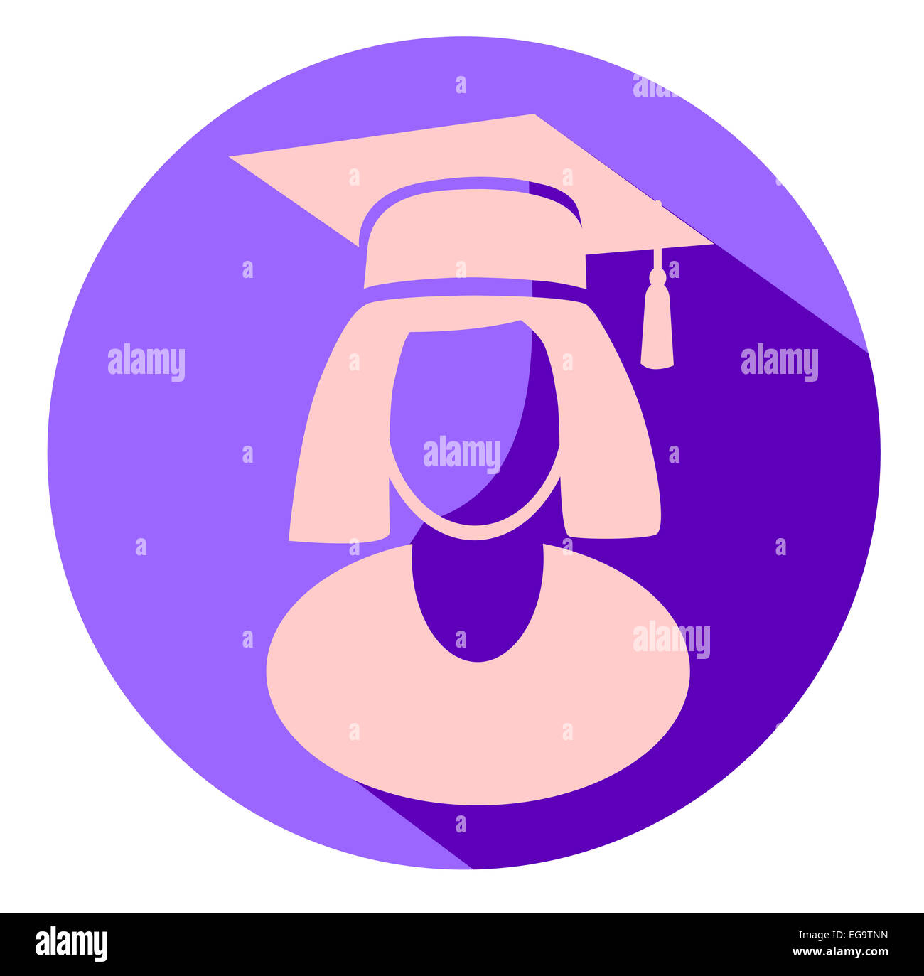 Student cap Cut Out Stock Images & Pictures - Alamy