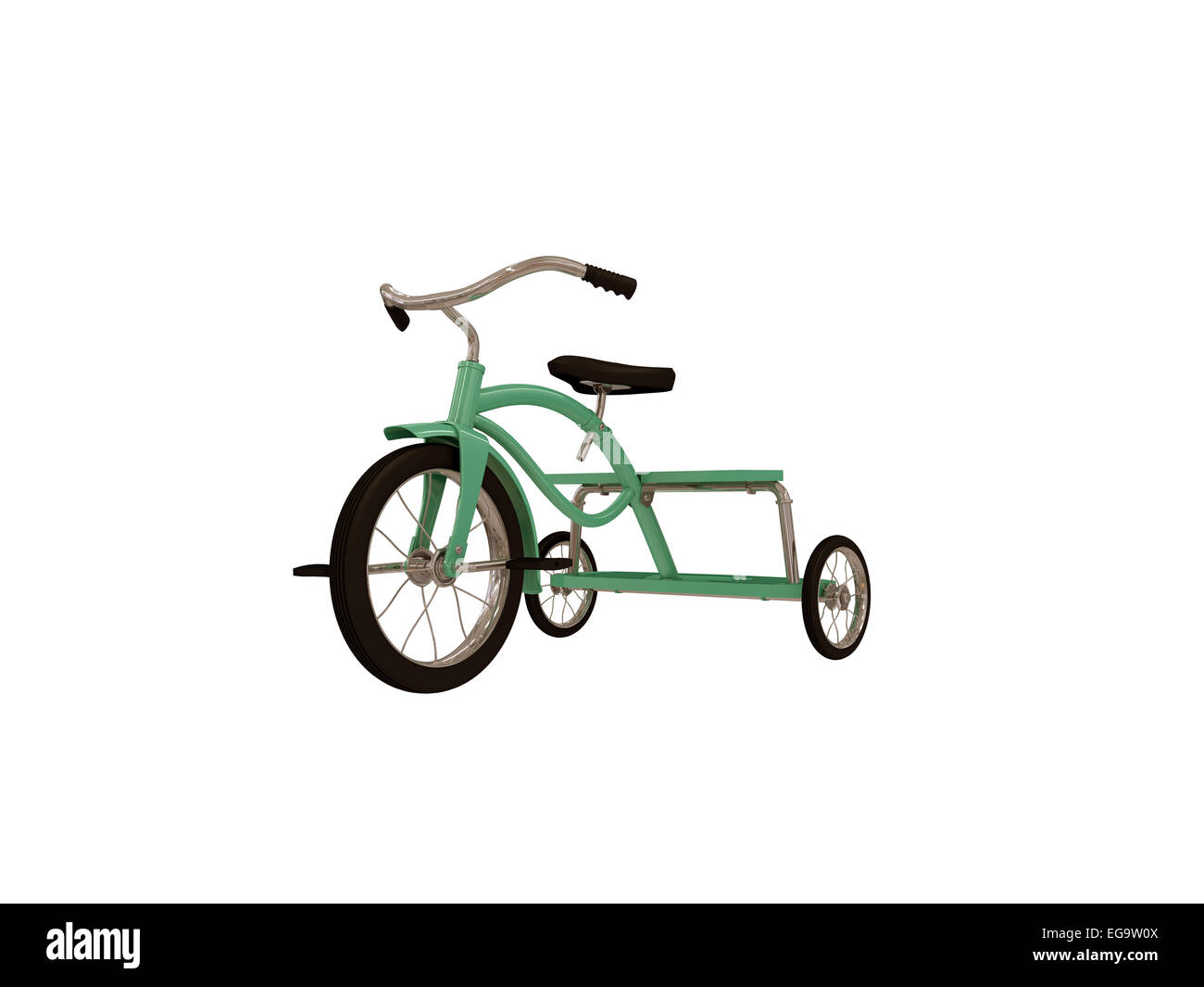 tricycle isolated on white background Stock Photo - Alamy