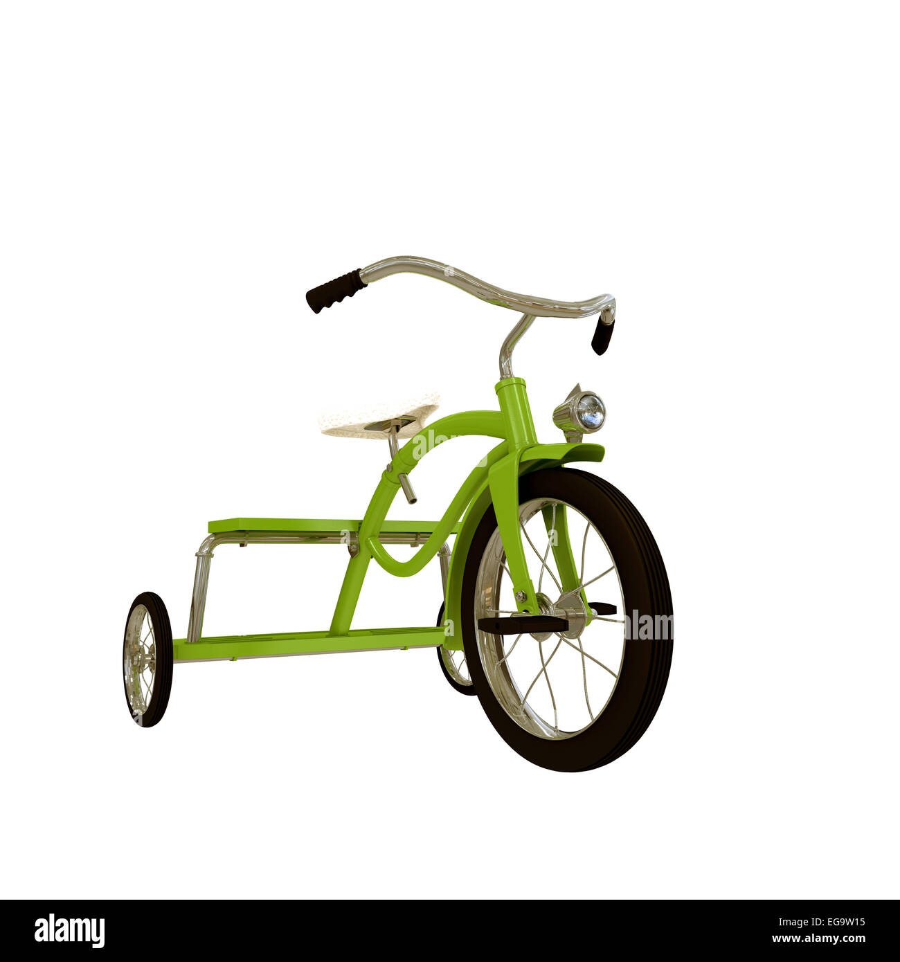 tricycle isolated on white background Stock Photo - Alamy