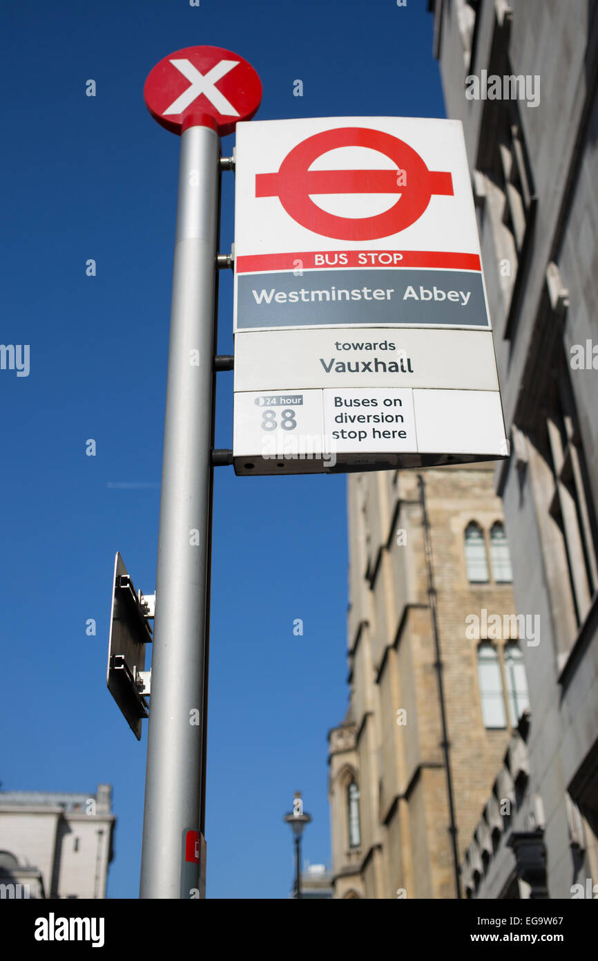 TFL Bus Stop In Westminster London UK Stock Photo Alamy TFL Bus Stop In Westminster London UK Stock Photo Alamy