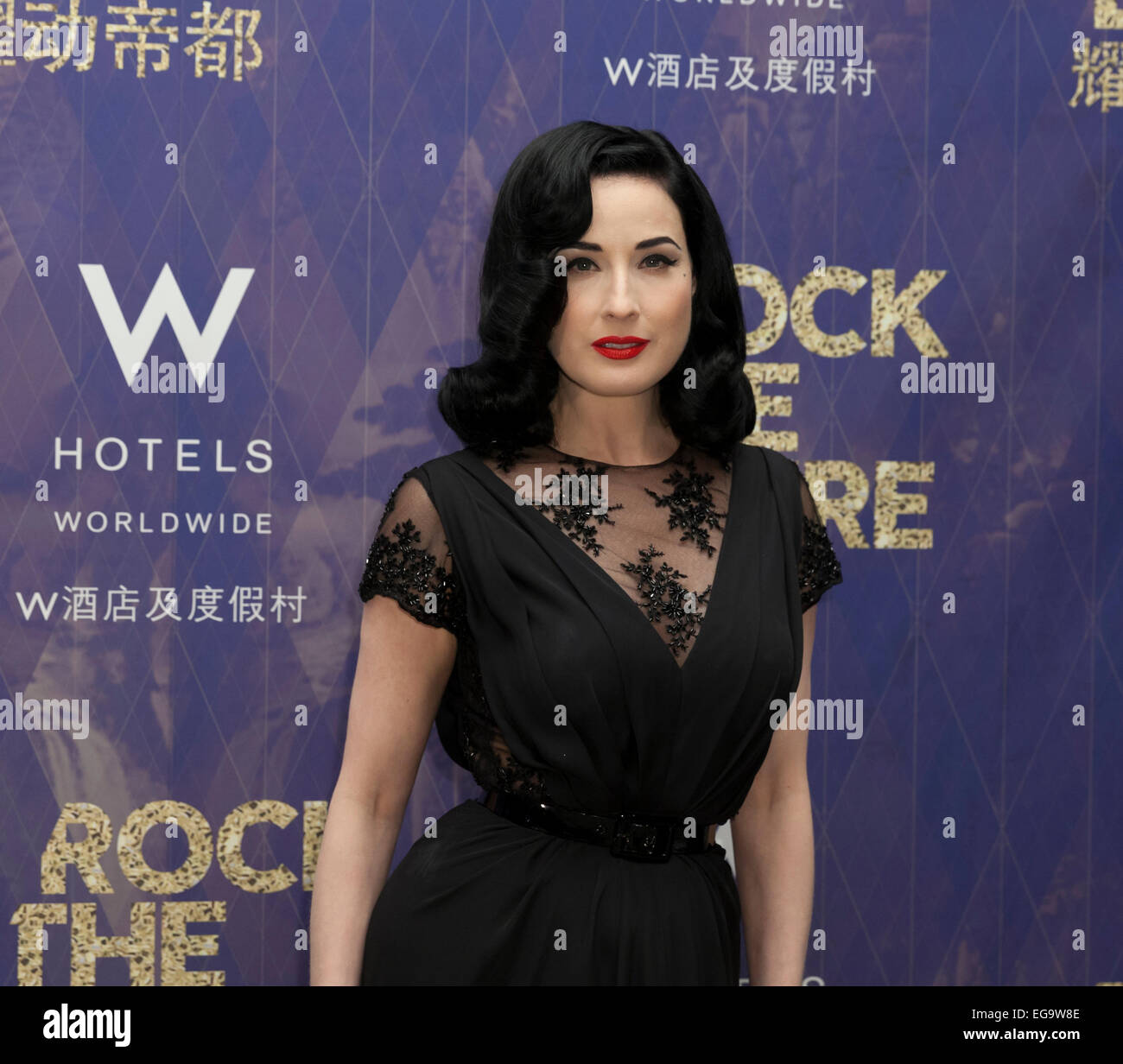 Dita von teese model hi-res stock photography and images - Alamy