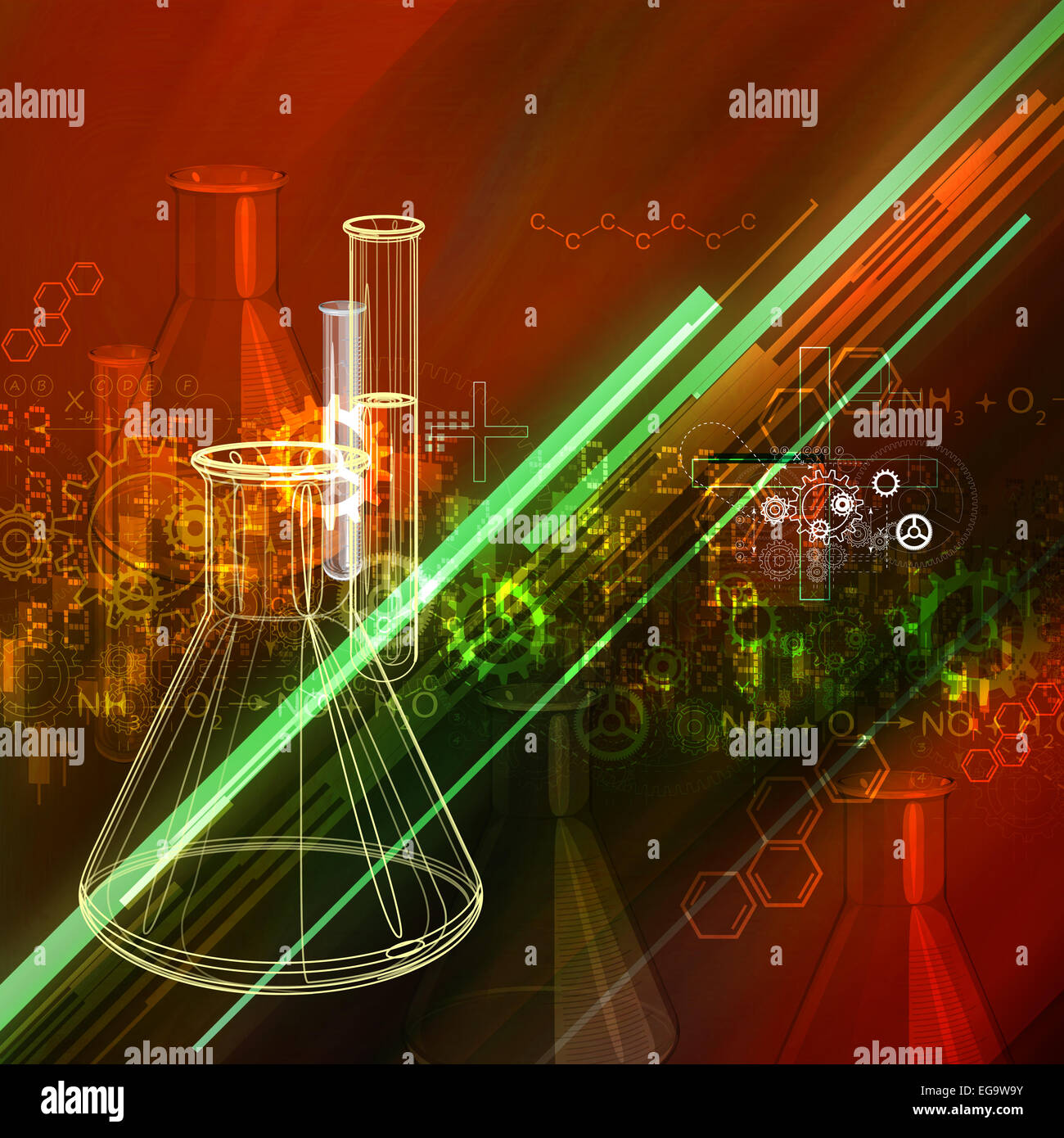 Science Background Abstract Stock Image - Stock image Stock Photo - Alamy