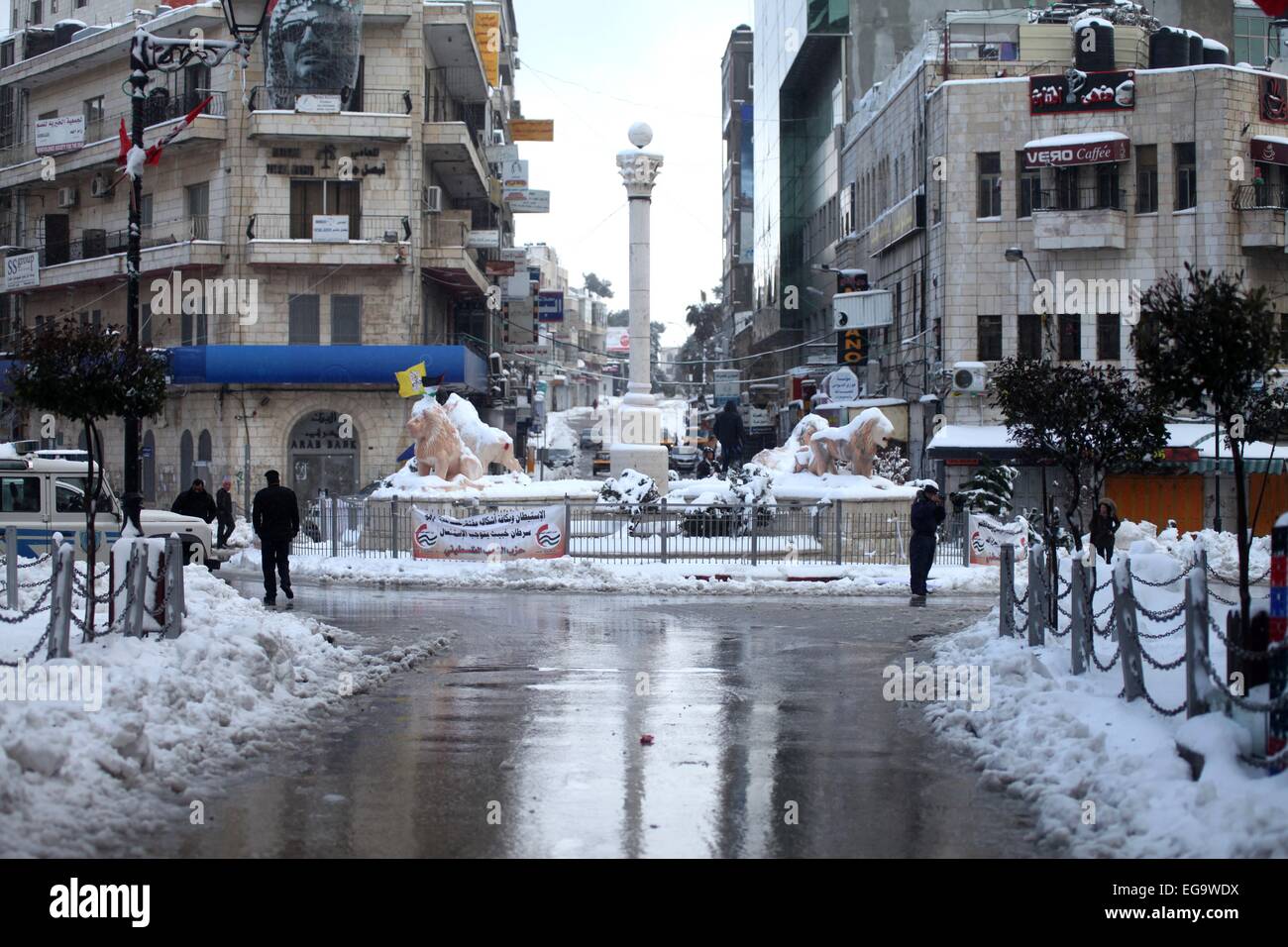 Ramallah, West Bank, Palestinian Territory. 21st Feb, 2015 ...